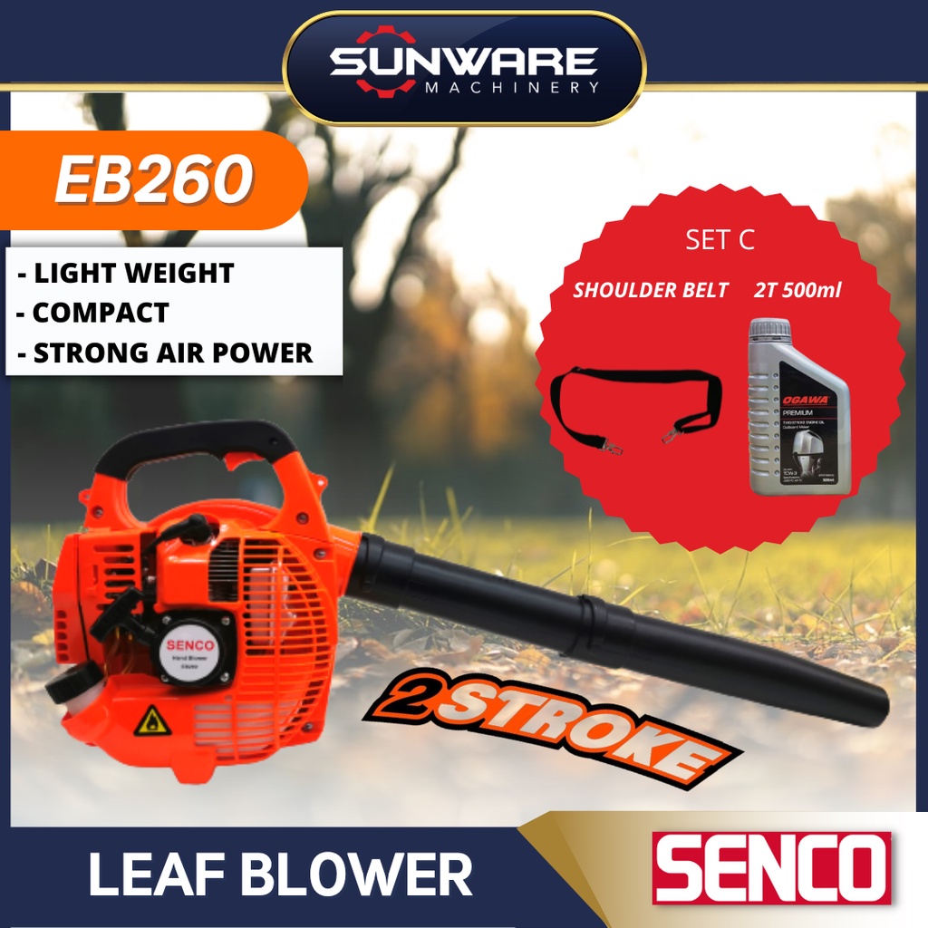 SENCO EB260 25.4cc Gasoline Blower Petrol Engine / Portable One Hand ...