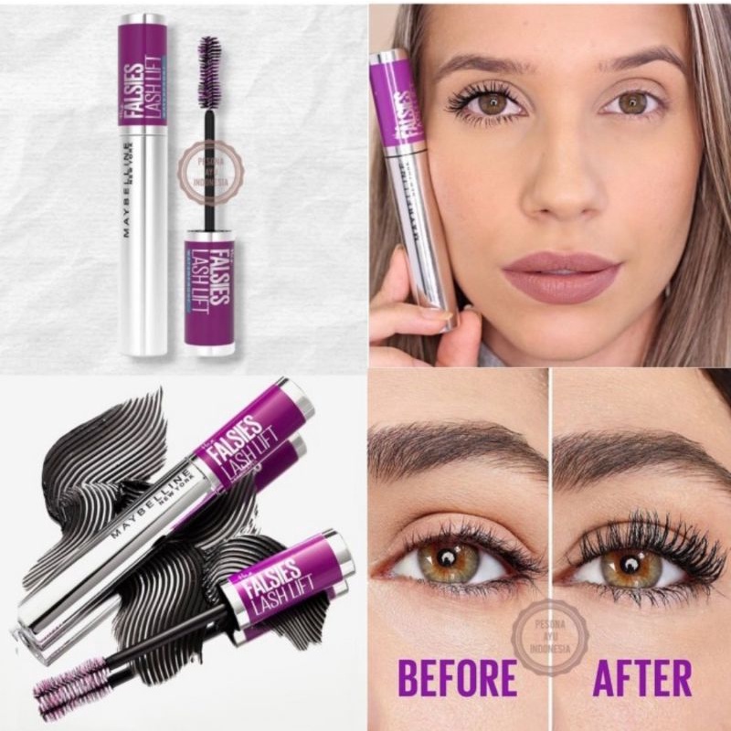 Mascara Maybelline The Falsies Lash Lift Antemmaybelline The Falsies ...