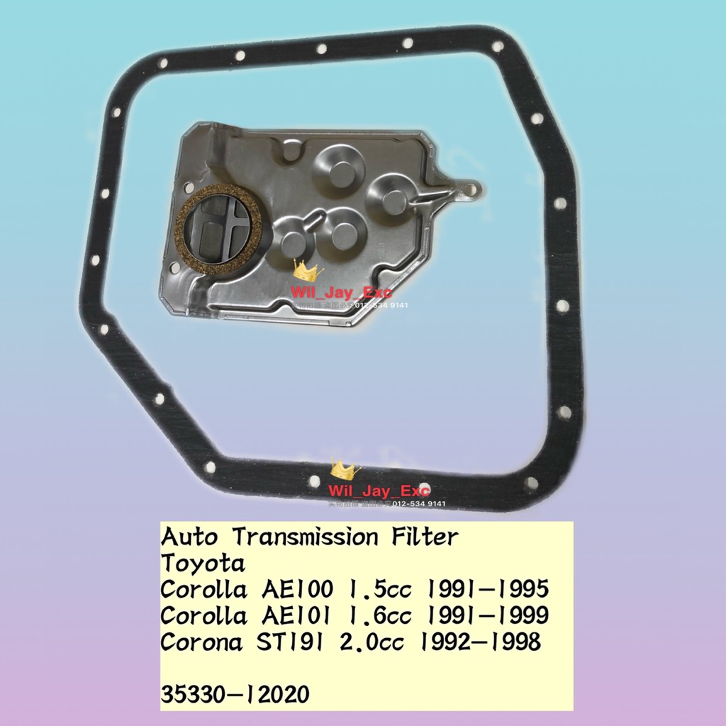 AUTO FILTER 35330-12020 TOYOTA CORALLA AE100, AE101, CORONA ST191 2.0CC ...