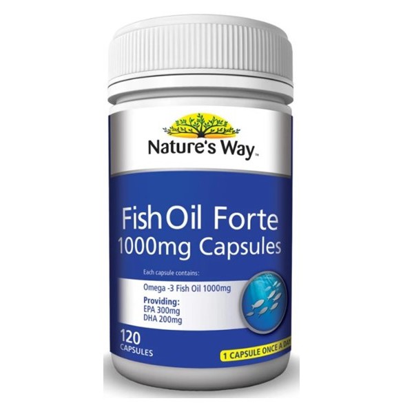 NATURE WAY FISH OIL FORTE 1000MG CAPSULES 120'S | Shopee Malaysia