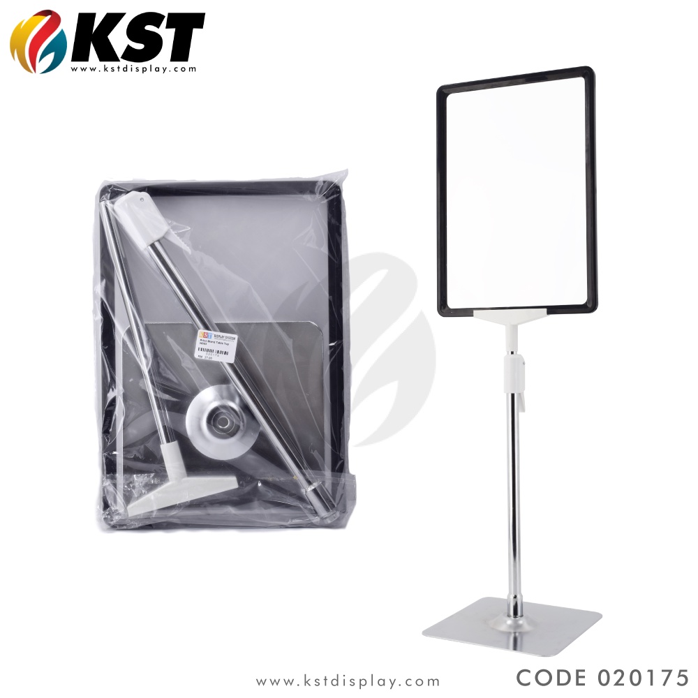 A5 A4 A3 Table Top Frame Price Stand / Pop Clip Metal Stand/ Snap Frame ...