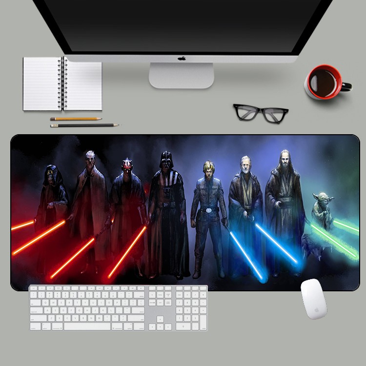 Stars Wars Mice Pad Gaming Accessories Mousepad Gamer Rubber Mouse Mat ...
