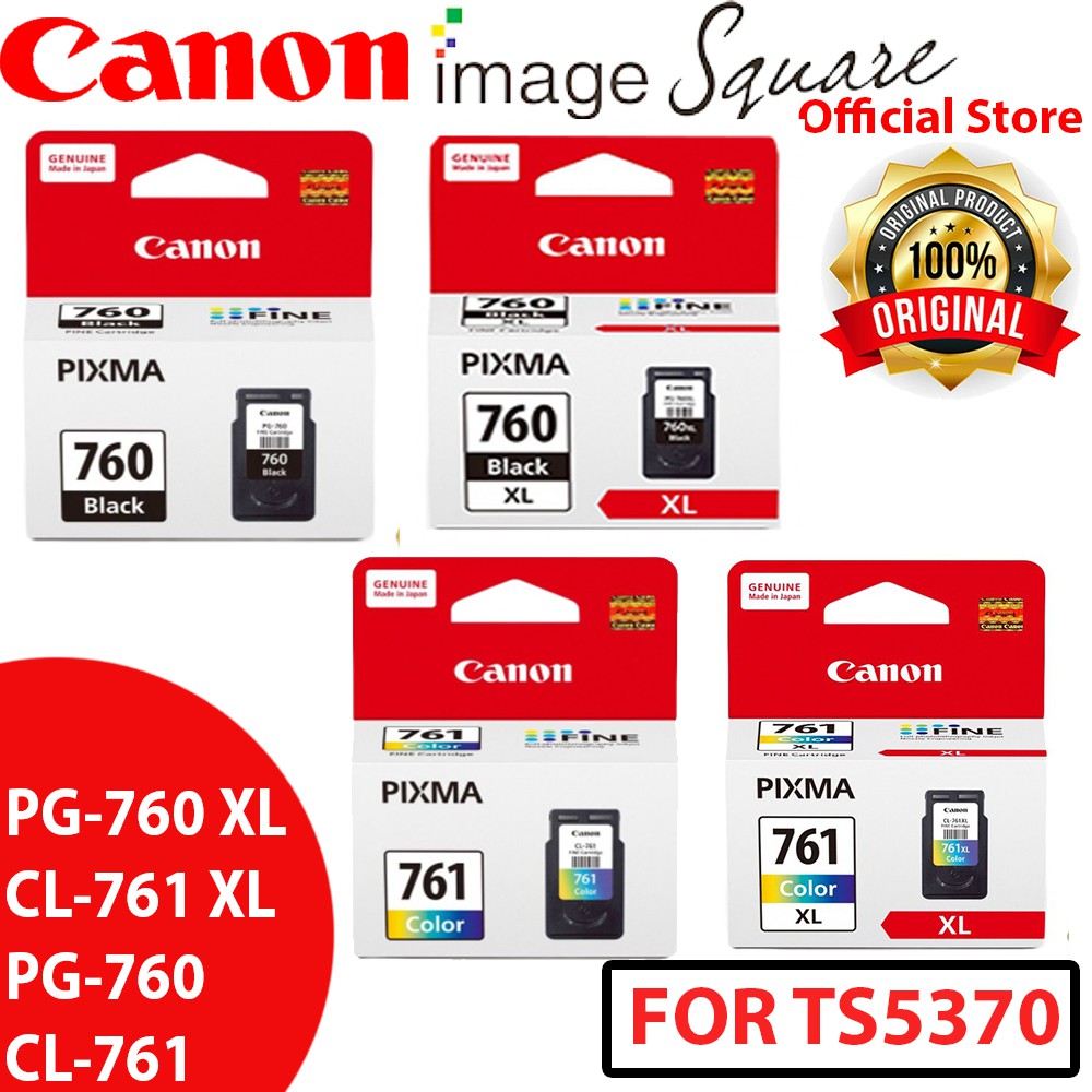 (CHEAPEST!) Canon PG-760 CL-761 PG760 XL CL-761 XL PG760 CL761 XL PG ...