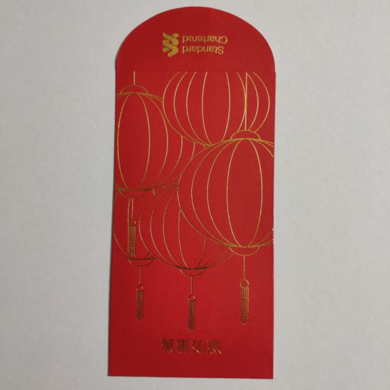{ ANGPAU} STANDARD CHARTERED CHINESE NEW YEAR RED PACKET | Shopee Malaysia