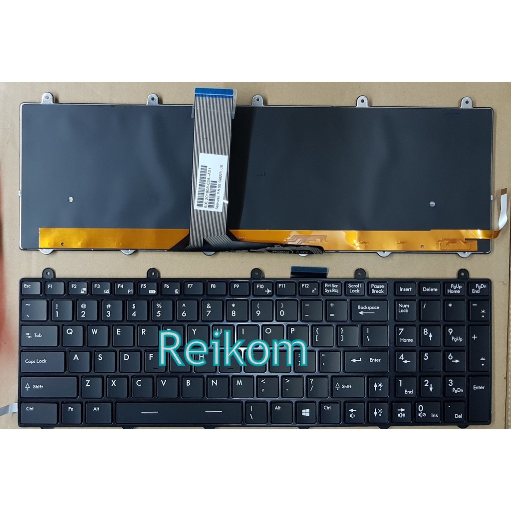 MSI Steelseries GT Titan GT60 GT70 GX60 GX70 MS-16gf Keyboard | Shopee ...