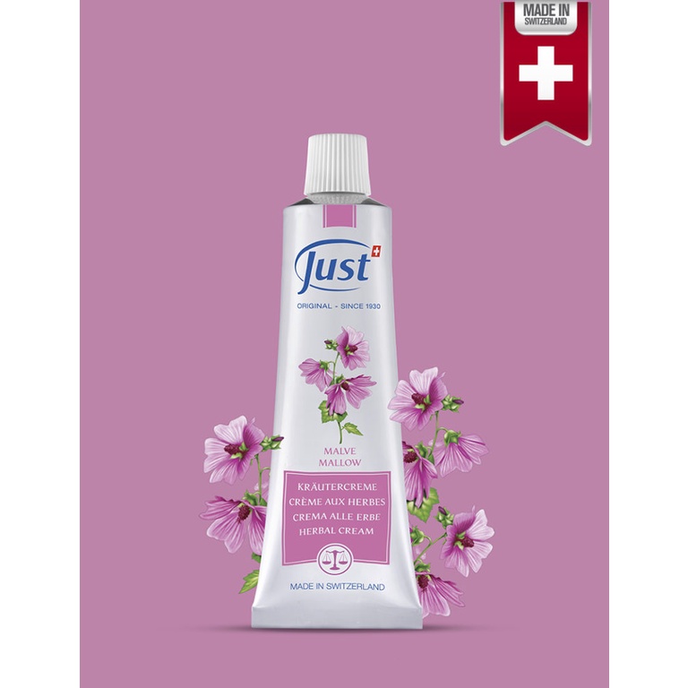 JUST Swiss Mallow Cream – Moisturizing and Brightening | Shopee Malaysia