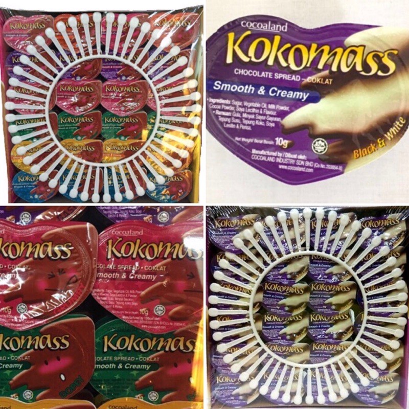 Kokomas Chocolate Spread 10g x 48pcs | Shopee Malaysia