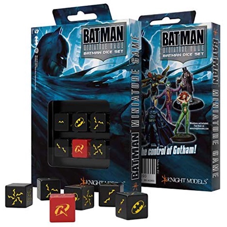 Batman Miniature Game - D6 Batman Dice Set (6) | Shopee Malaysia
