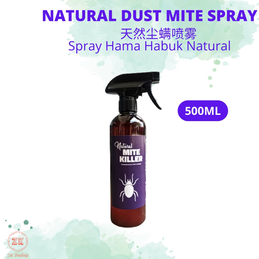 Hama Habuk Spray Natural / Natural Dust Mite Spray / 天然除螨喷雾 | Shopee ...