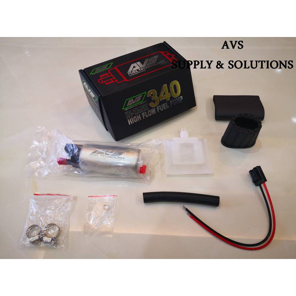 (ORIGINAL) 340LPH AVS Racing Fuel Pump 340LPH | Shopee Malaysia