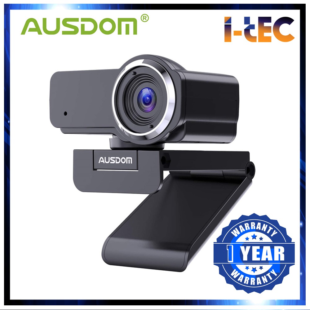 AUSDOM AW635 Full HD 1080P Wide Angle USB Webcam | Shopee Malaysia
