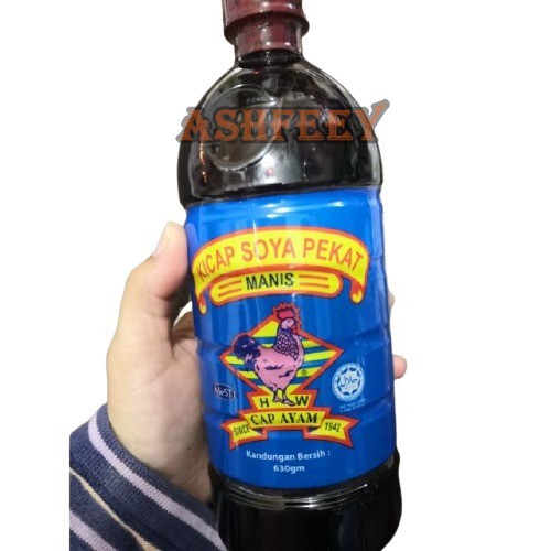 Kicap CAP AYAM HW NO.1 DI SABAH 630ml kicap Pekat Manis HW | Shopee ...