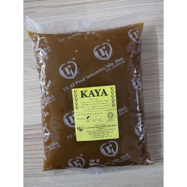 Inti Pao YU AI Dauyong / Red Bean paste / Kaya 1kg | Shopee Malaysia