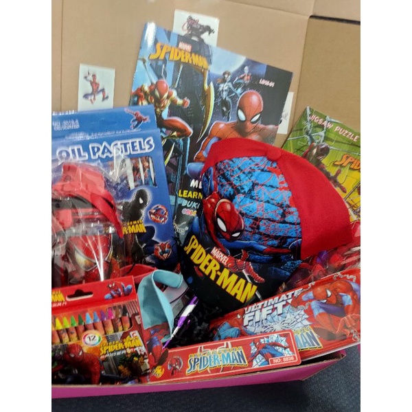 spiderman birthday surprise gift box | Shopee Malaysia