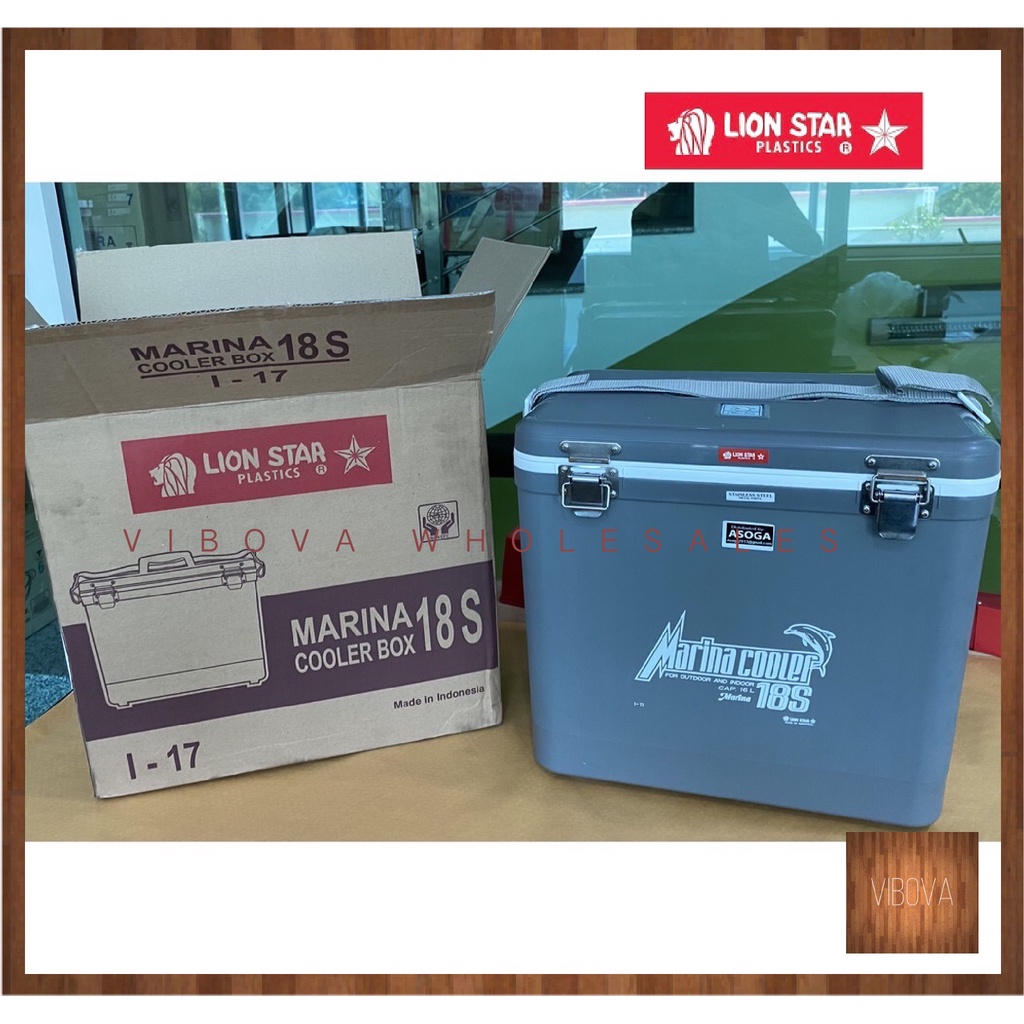 16Ltr LION STAR - MARINA COOLER BOX [ I-17 ] 16Ltr | Shopee Malaysia