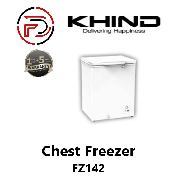 💥KHIND Freezer ( 142L) FZ142 [READY STOCK 现货]💥 | Shopee Malaysia
