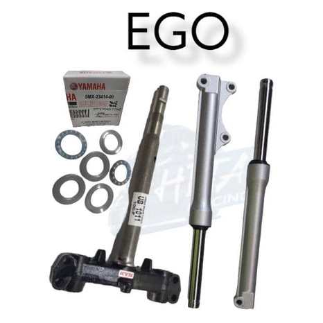YAMAHA EGO LAMA Steering Stem T Fork KYB Under Bracket & Front Fork Assy Aclass | Shopee Malaysia