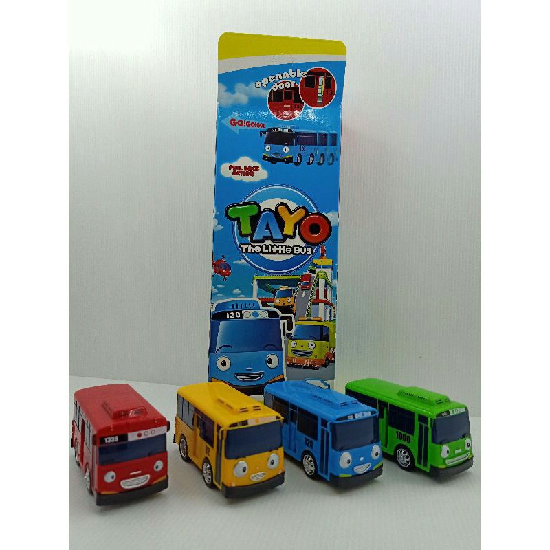 Tayo The Little Bus | Pull Back Action | Mini Toy Bus | Cute And easy ...