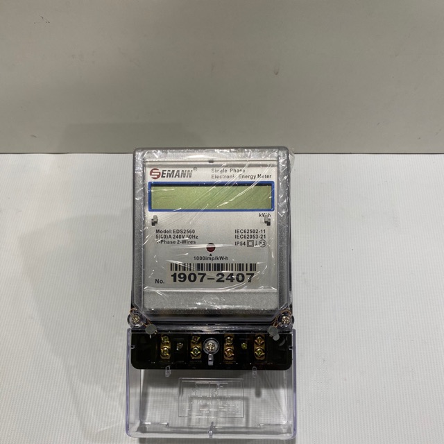 EMANN EDS2560 SINGLE PHASE DIGITAL ELECTRICITY KWH METER | Shopee Malaysia