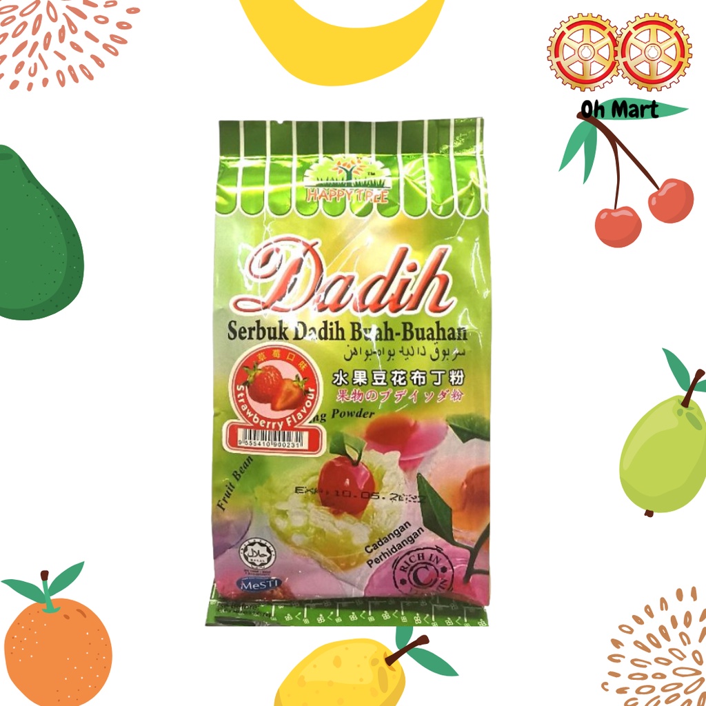 Happy Tree Dadih Fruit Bean Curd Pudding Powder Assorted Flavour 360g ...