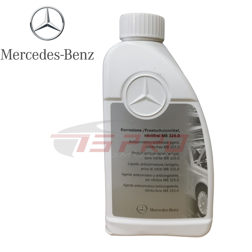 Mercedes Benz Genuine Coolant (Blue) 1L MB325.0 - For All Mercedes Benz ...