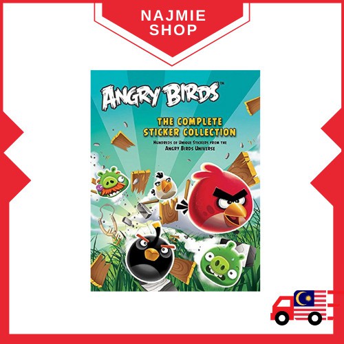 Angry Bird: The Complete Sticker Collection by Rovio Books | Shopee ...