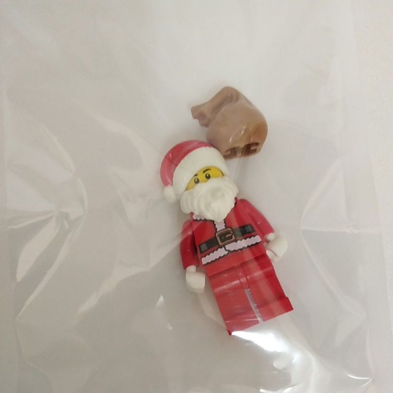 LEGO Minifigure Santa - Original LEGO [Ziplock] | Shopee Malaysia