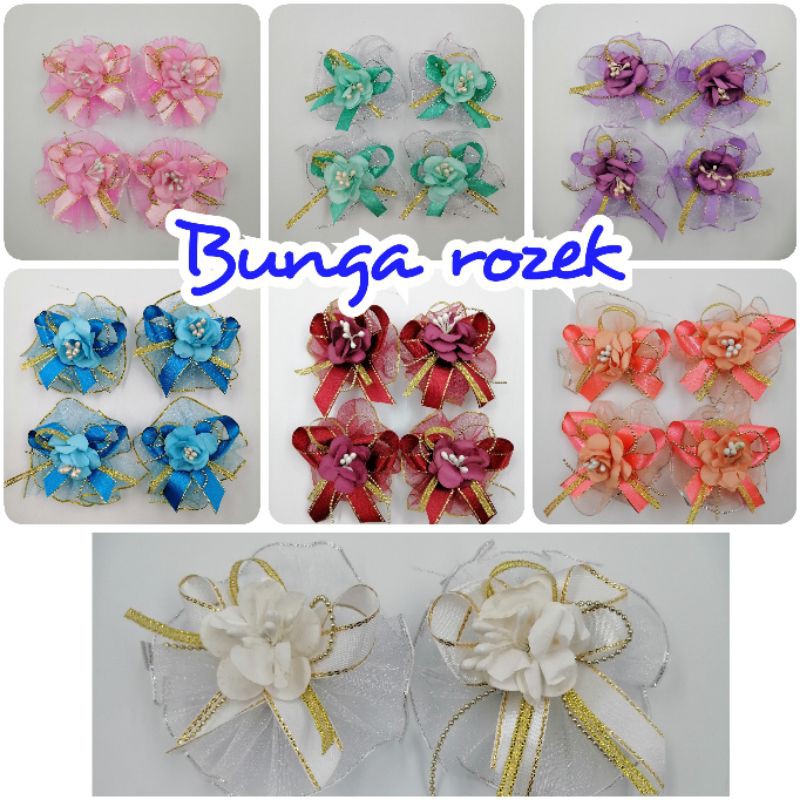 (78)Bunga Rozek kendarat/Bunga dada{dgn pin} | Shopee Malaysia