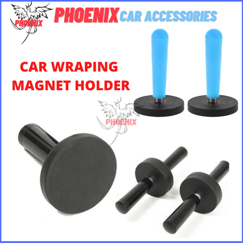 💥2 PCS💥 Magnet Holder Car Wrap Wrapping Tool Gripper Strong Magnetic ...