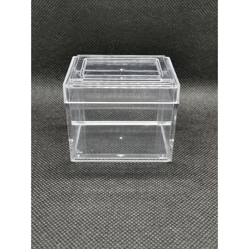 TRANSPARENT ACRYLIC CASE - L (6CM) x H (5CM) x W (4.5CM) | Shopee Malaysia