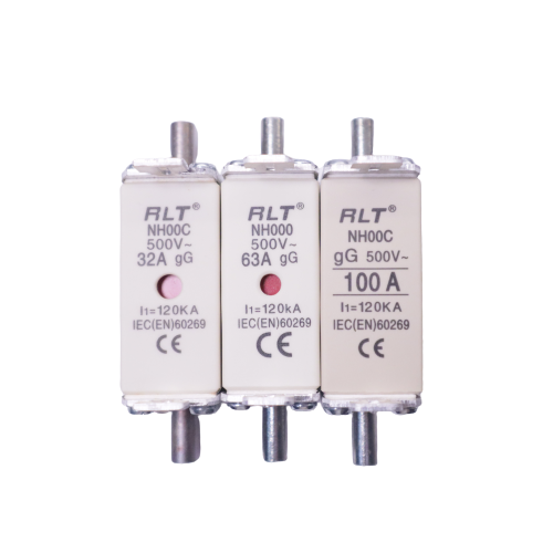 RLT NT00C 32A/63A/100A Ceramic Fuse Link 500V 120KA Blade Fuse | Shopee ...