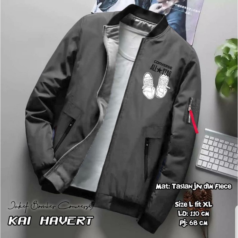 Converse KAI HAVERTZ bomber jacket//Current MEN'S JACKET/taslan ...