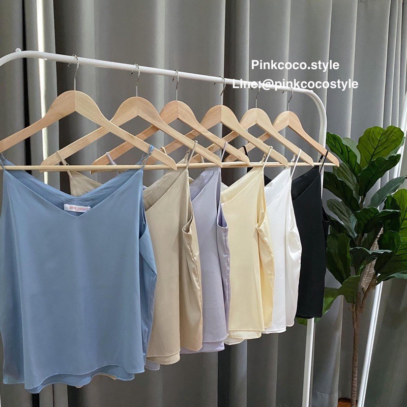 Satin Singlet Available In 6 Colors. | Shopee Malaysia