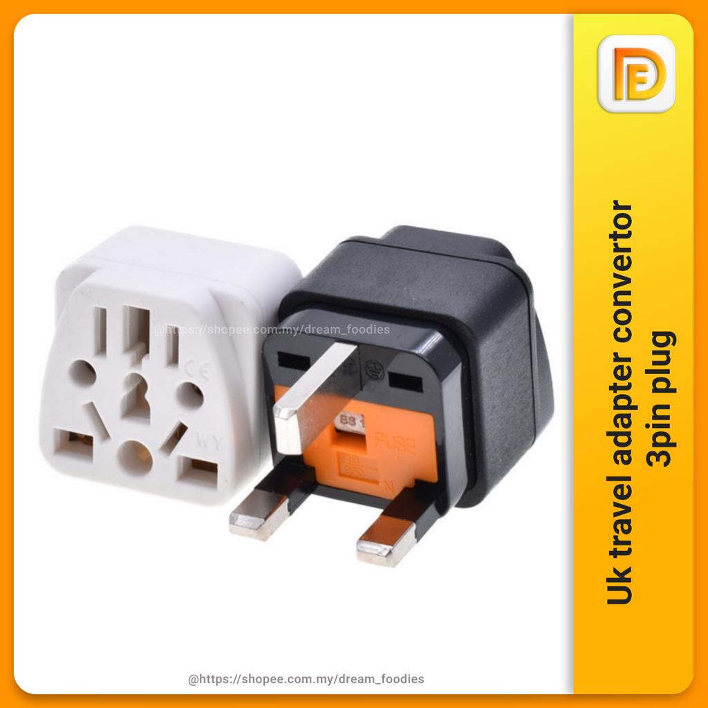 WY-7S Universal to Malaysia UK Adapter Converter Premium AC 3 Pin Plug ...