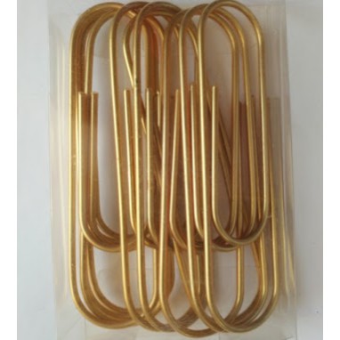 Paper Clip (GOLD) 32 mm(20pcs) | Shopee Malaysia