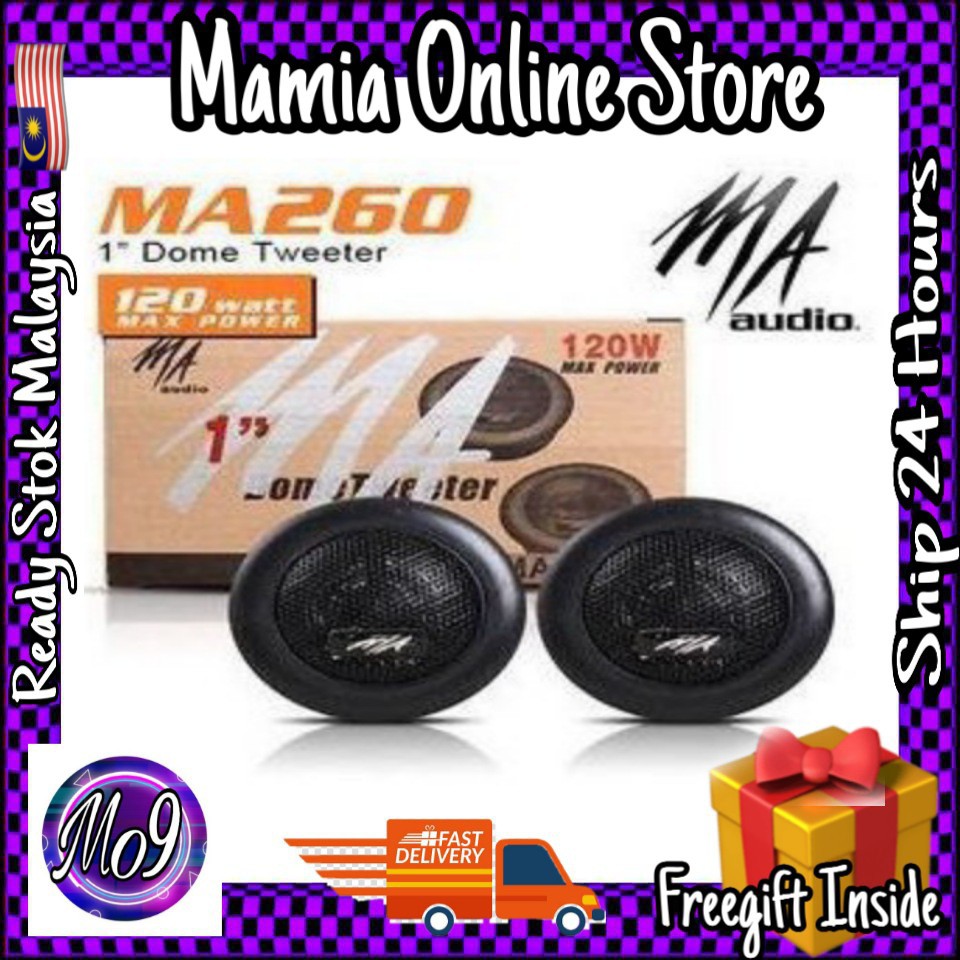 TITANIUM DOME TWEETER 120 WATT @ TWEETER KERETA | Shopee Malaysia