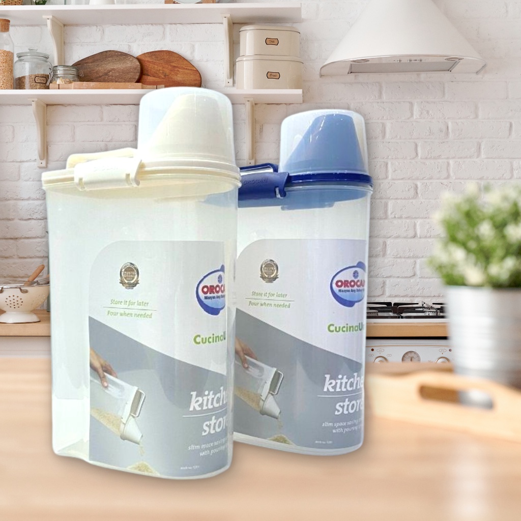 Orocan 2kg Kitchen Food Storage Container Food Box Rice Dried Food ...