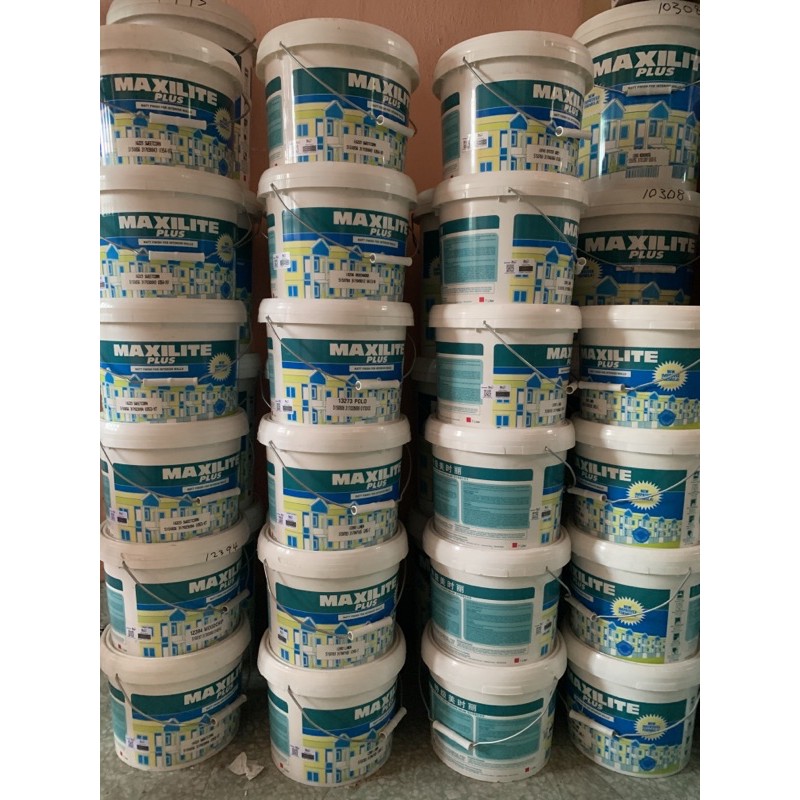 🔥READY STOCK🔥 ICI Maxilite Plus Matt finish emulsion PAINT 7Lfor ...