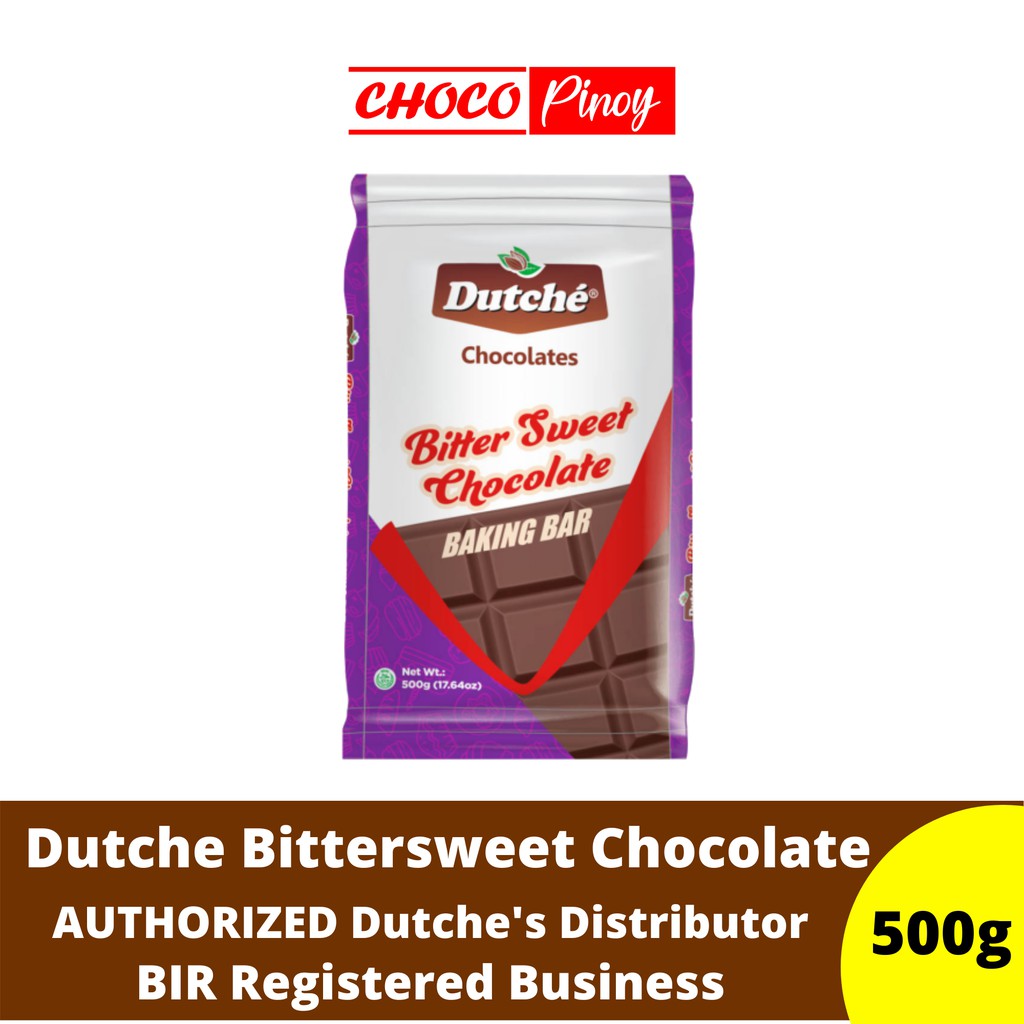 Dutche Bittersweet Chocolate Bar 500 Grams | Shopee Malaysia