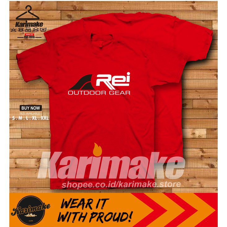 kapake concept T-shirt Rei Adventure Outdoor Shirt Logo Sport T-shirt ...