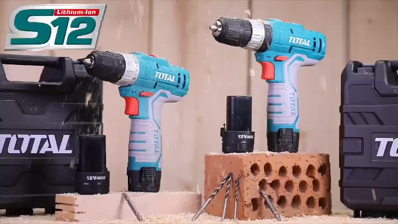 Total Li-ion S12 Impact Drill TIDLI12202 | Shopee Malaysia
