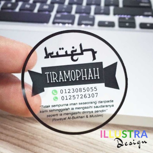 TRANSPARENT STICKERS (OPP) 500PCS | Shopee Malaysia