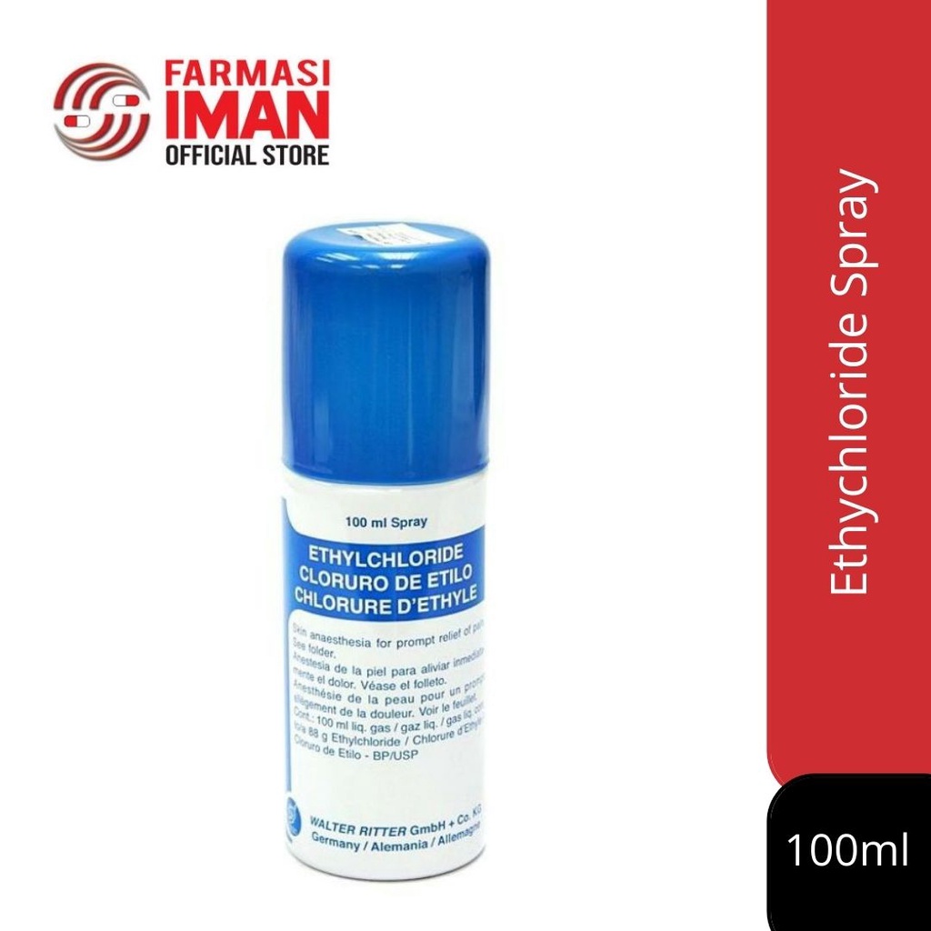 Ubat Spray Kebas / Hilangkan Rasa Sakit Segera Ethylchloride Spray ...
