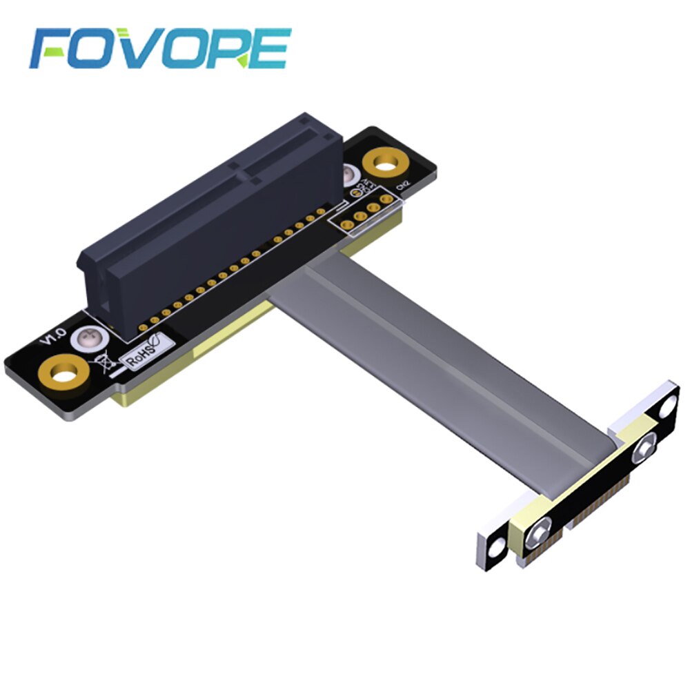 PCI Express PCIE Riser Card PCI-E 1x to 4x Riser Cable Graphics Card ...
