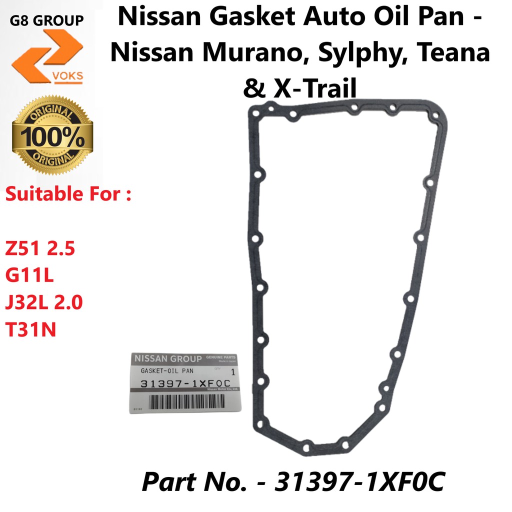 Nissan Gasket Auto Oil Pan - Nissan Murano, Sylphy, Teana & X-Trail ...