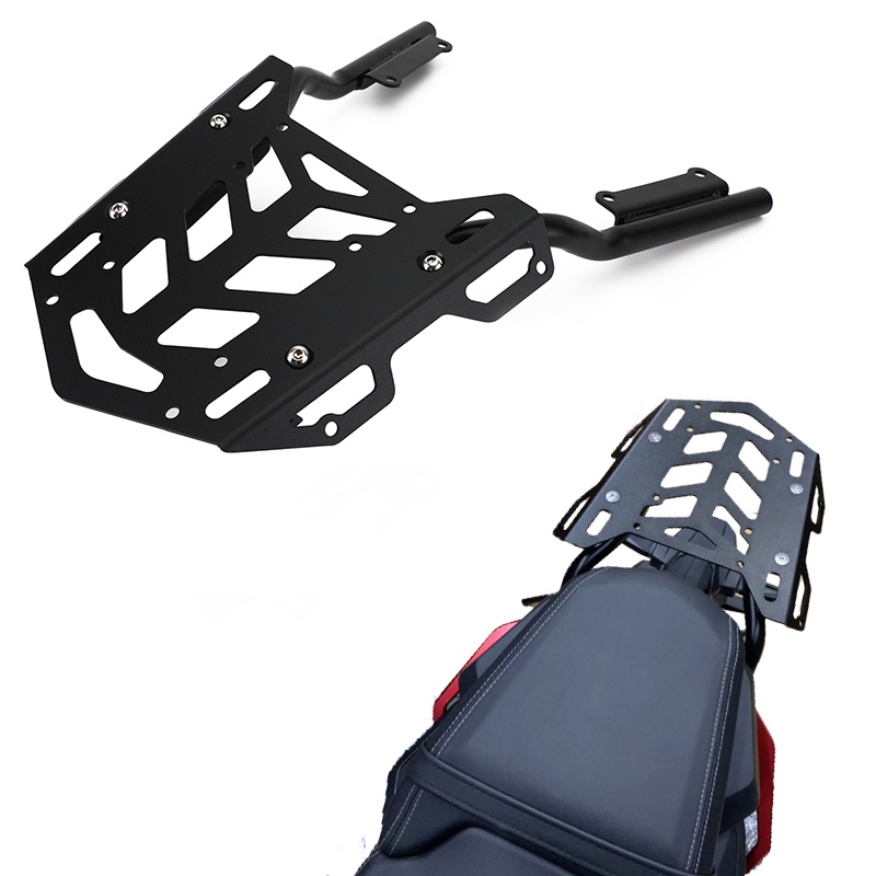 Areyourshop Motor Rear Carrier Luggage Rack Cargo Shelf for honda ...