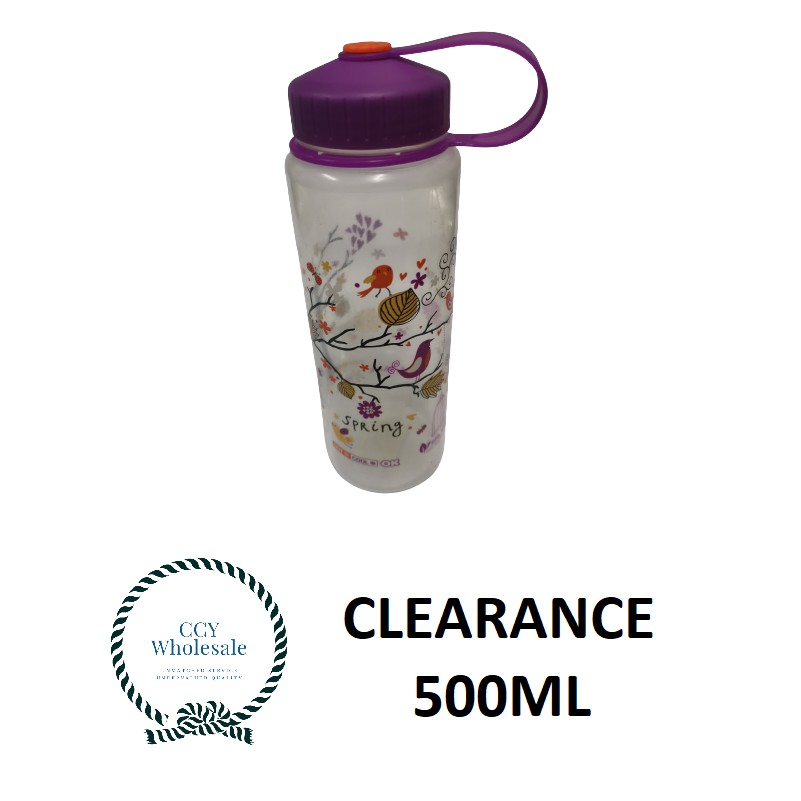 [CLEARANCE] 500ML Water Tumbler Kids Purple Botol Air Ungu | Shopee ...