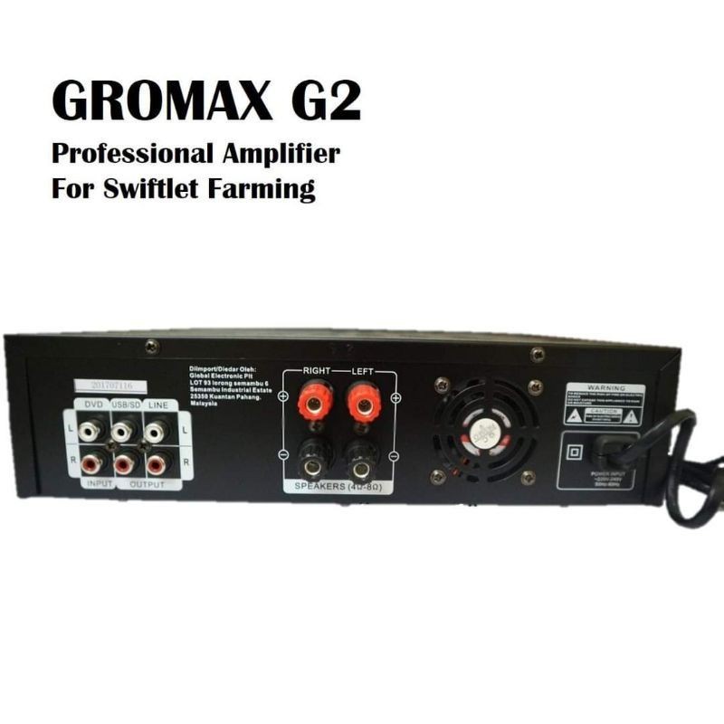 GROMAX G2 Amplifier (Ready Stock) | Shopee Malaysia