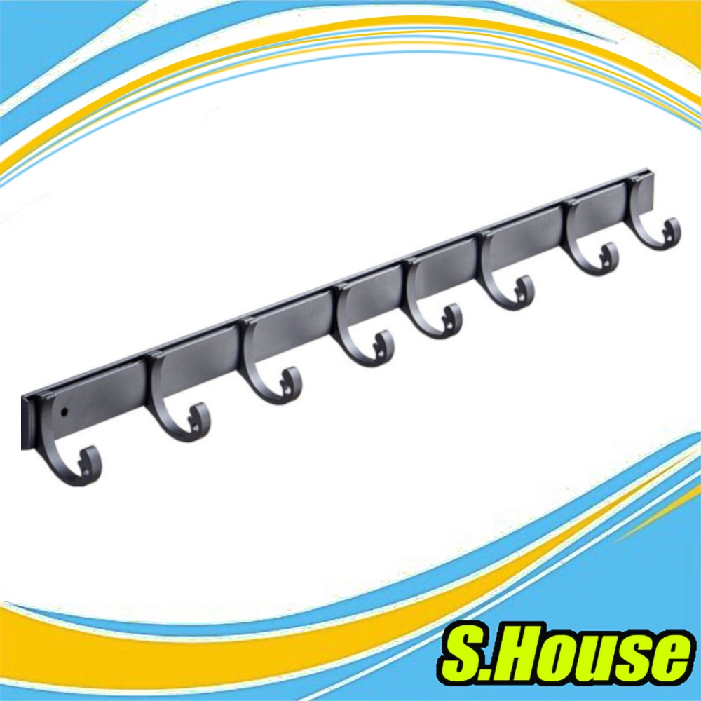 Wall Mounted Hook Hang Cloth Towel Coat Penyangkut Besi Tempat Sangkut ...