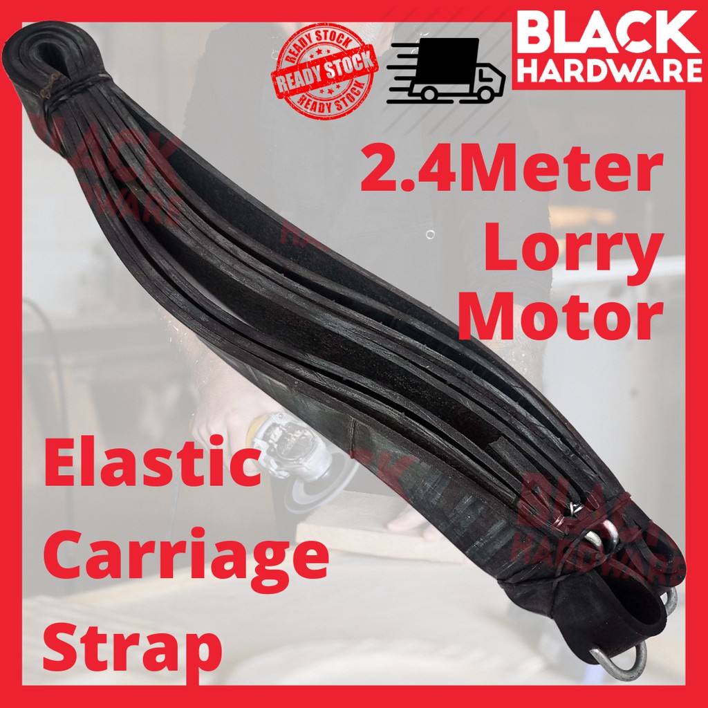 Black Hardware Tali Getah Basikal BIke Motor Lorry Luggage Tire Elastic ...